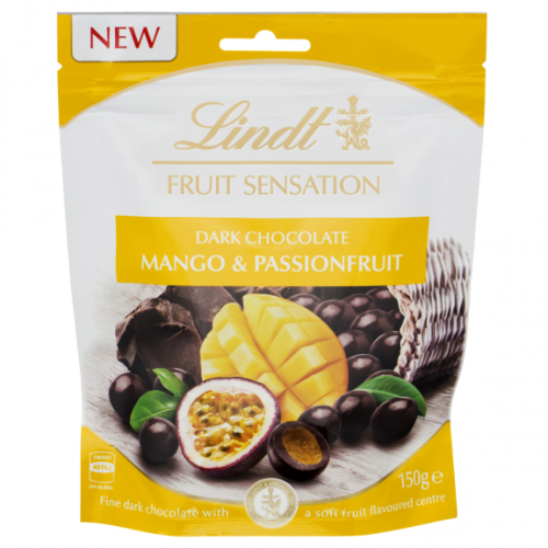 Czekoladki Lindt Sensation Fruit Mango & Passionsfrucht 150g SmaczaJama.pl