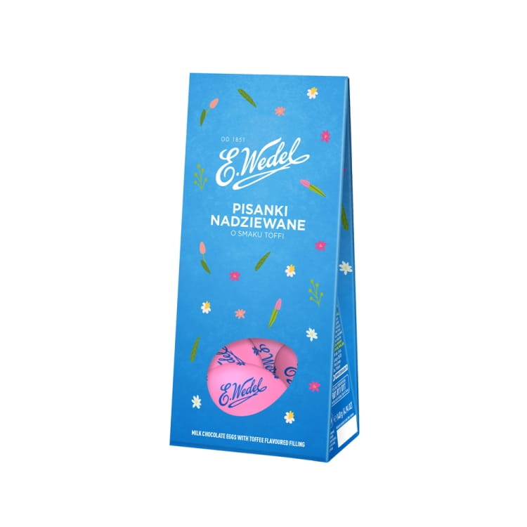 Box of chocolates Easter eggs flavored with toffi Wedel 140g Delikatesy ...
